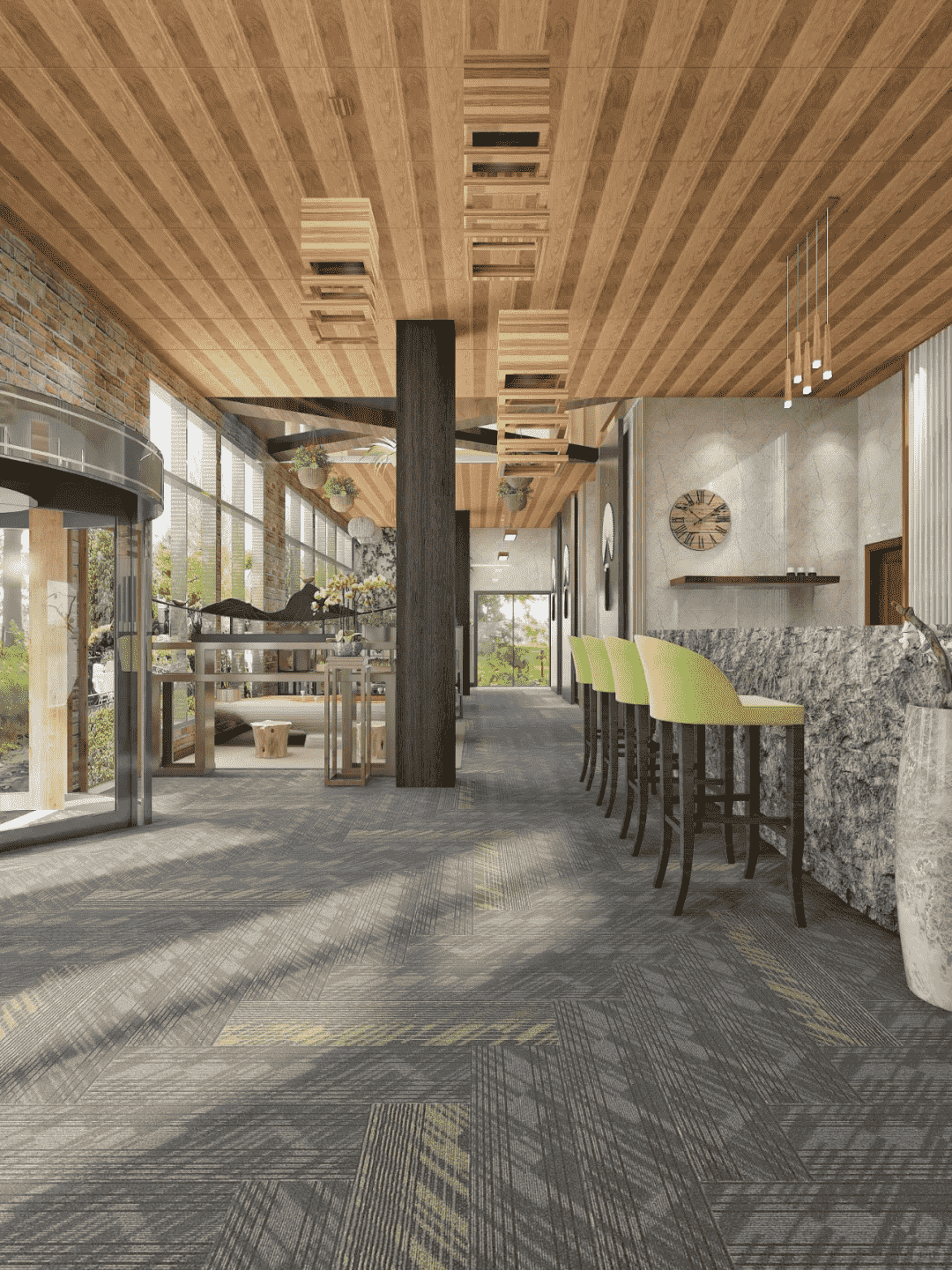 Share Design | Correct Way To Open The Office Carpet Tiles